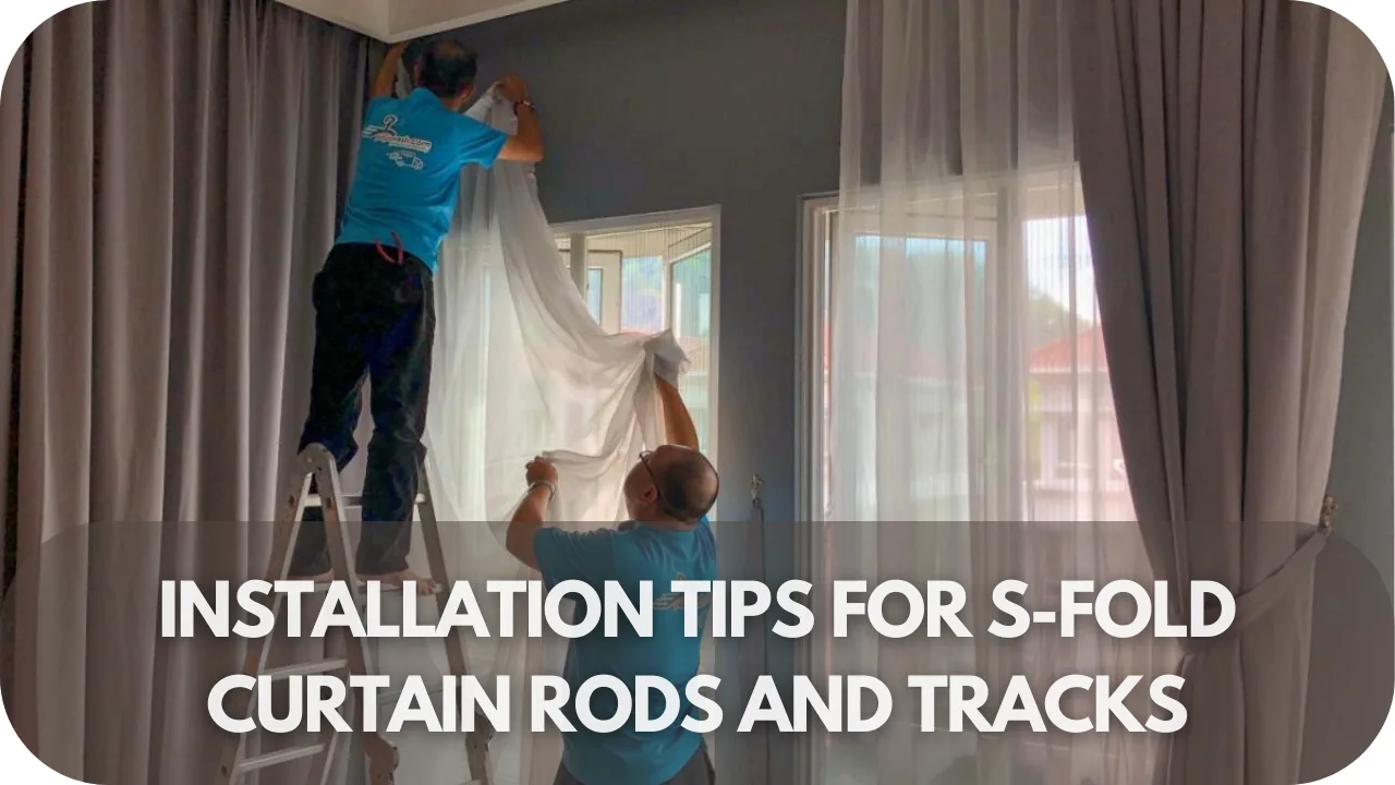 The Best Curtain Rods And Tracks For S Fold Curtains
