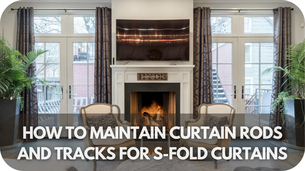 The Best Curtain Rods And Tracks For S Fold Curtains